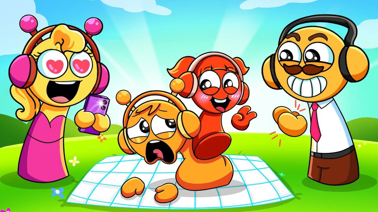 У ОРЕНА была Самая жестокая семья на Свете! Анимационная игра Incredibox Sprunki