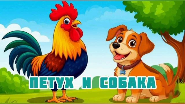 Аудиосказка "Петух и собака"