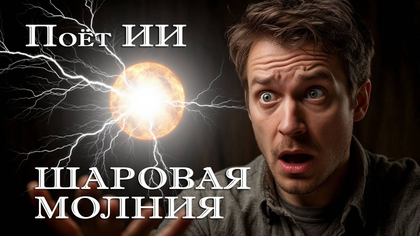 Шаровая молния - Поёт ИИ