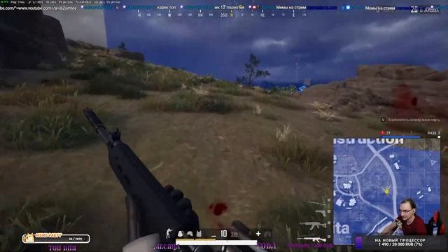 Новичок в PUBG учится стрелять и побеждать #6 на #3070M
