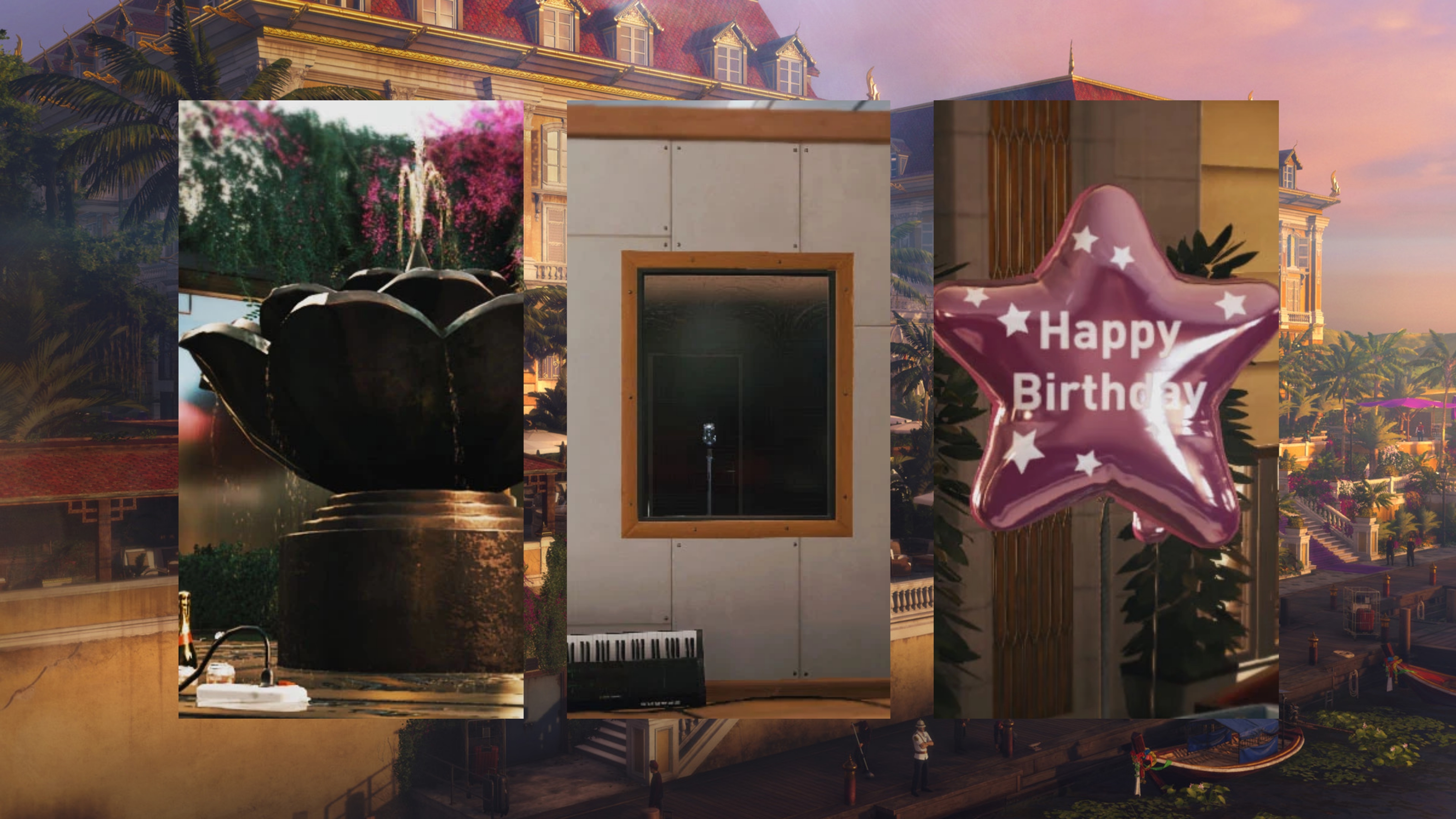 HITMAN: "Напряженный момент", "Голова в облаках", "Кусочек торта".