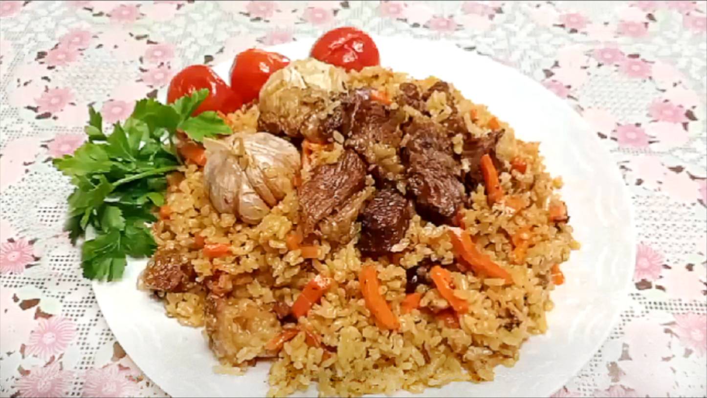 Узбекский ПЛОВ, невероятно вкусный! Пошаговый рецепт!