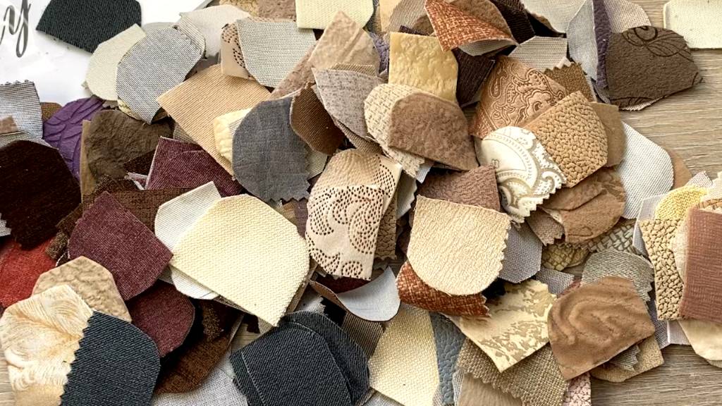 Чтобы желания исполнялись, сошьем коврик из чешуи Золотой рыбки DIY мастер класс