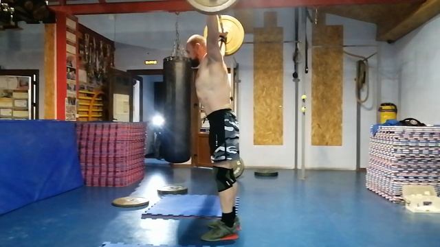 Рывок в стойку 55кг. Дмитрий Горбачев