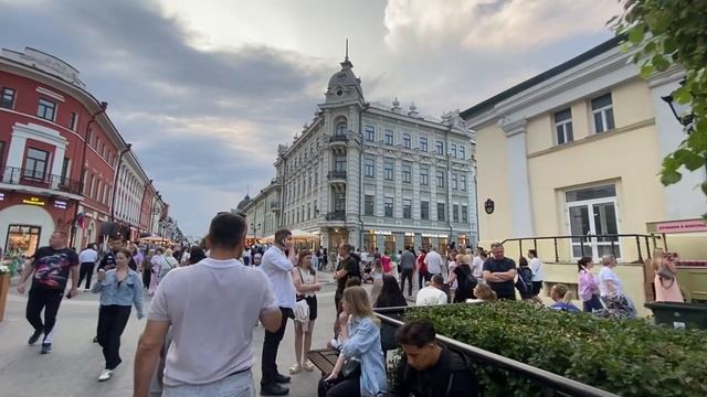 Путешествие в Казань июнь 2025. День второй ч 2 Прогулка по ул Баумана