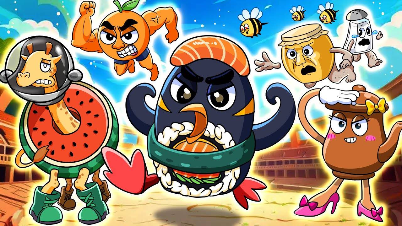 Итальянские животные - Еще одно испытание сверхспособностей! Кто новый сильнейший?! | Анимация Спрун