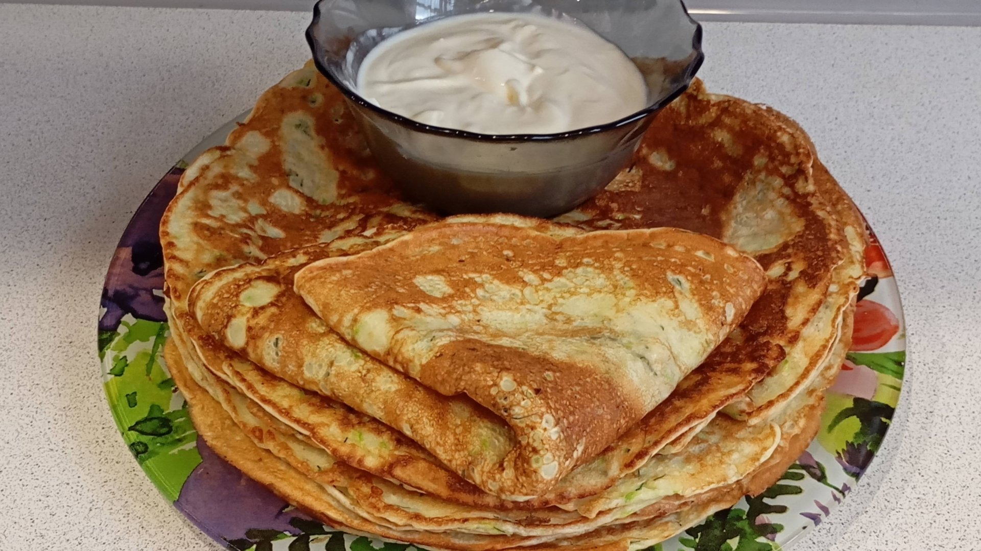 Блины из Кабачков. Вот такой вкусный Завтрак Блины 🥞 из Кабачков.