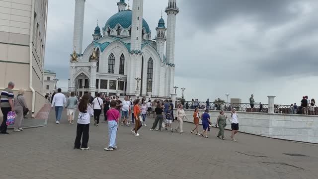 Путешествие в Казань июнь 2025.день первый ч 2 Прогулка по Казанскому Кремлю