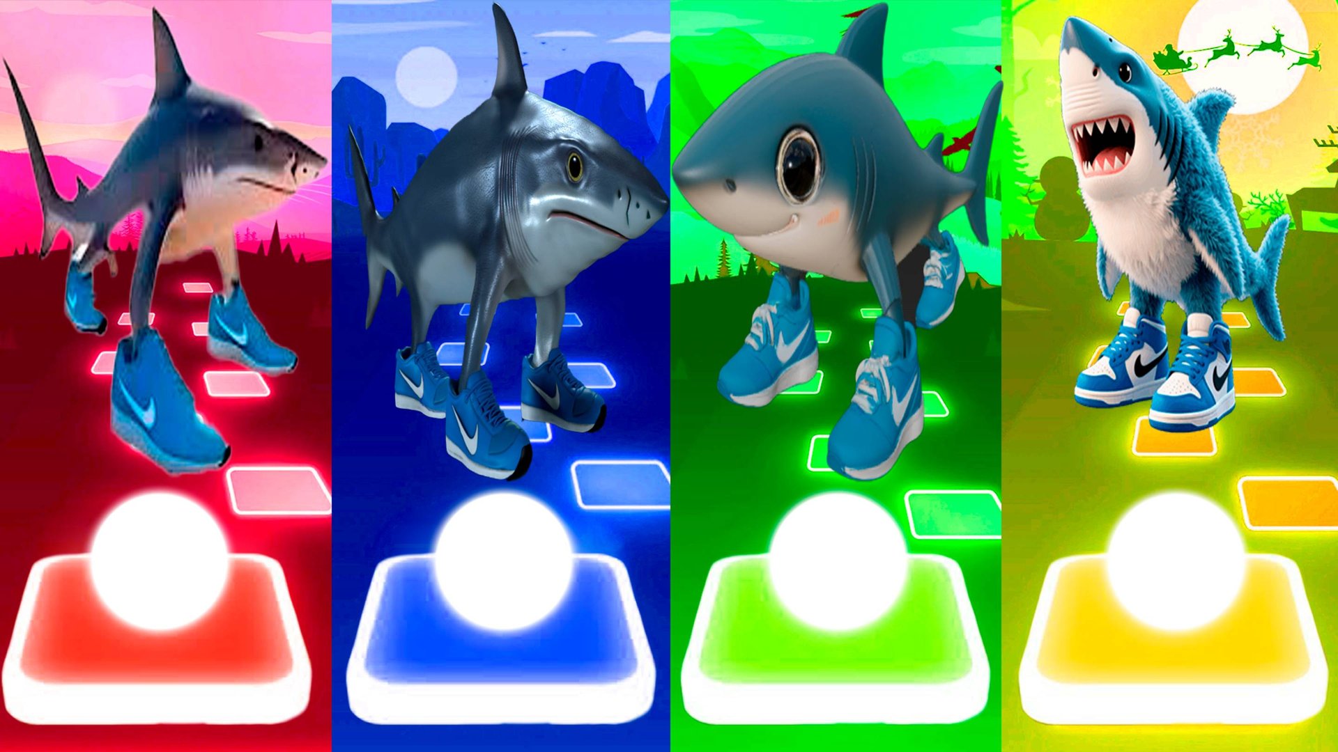 ТРАЛАЛЕРО ТРАЛАЛА 🆚 ТРАЛАЛЕРО ТРАЛАЛА 🆚 ТРАЛАЛЕРО ТРАЛАЛА 🆚 ТРАЛАЛЕРО ТРАЛАЛА | Tiles Hop №16