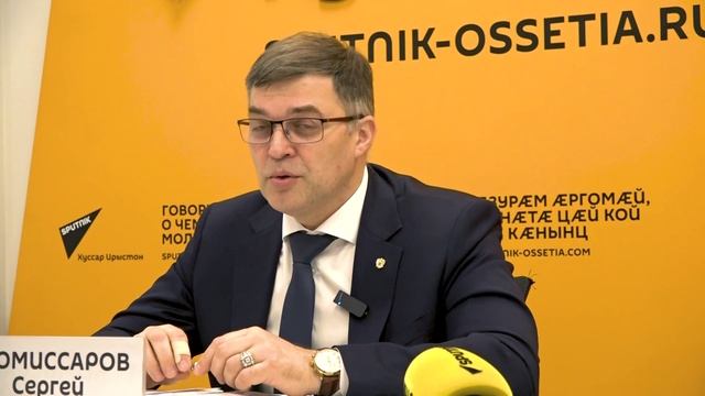 Пресс-конференция главы Русского дома в Цхинвале