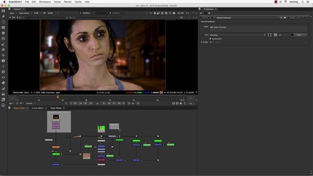 25 Advanced VFX Compositing with Nuke - Green Screen Keying_25