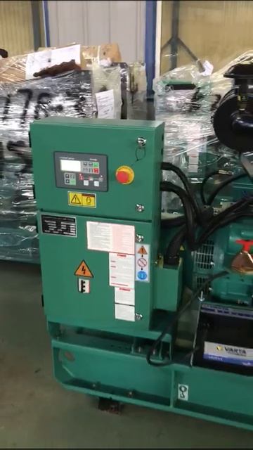 Запуск ДГУ cummins 25 кВт. ДГУ предназначена для нужд ООО "Россети"