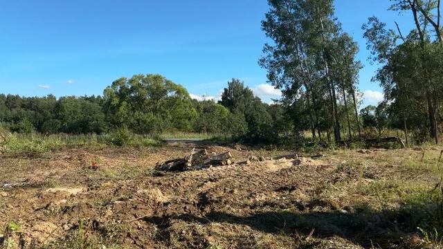 Уборка территории после расчистки участка