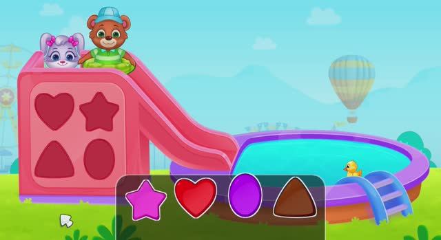 Изучаем с детьми фигурки и цвета.
We study shapes and colors with children.