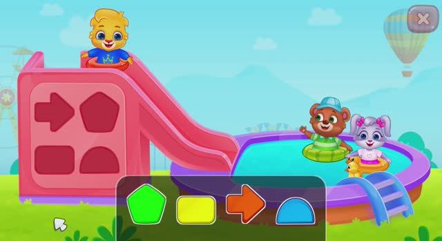 Изучаем с детьми фигурки и цвета.