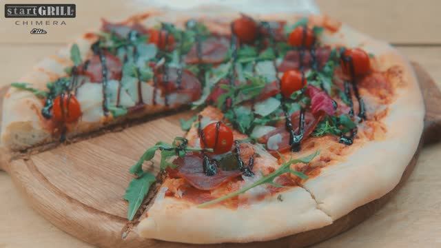 Рецепт приготовления пиццы на газовом грилей Chimera Start Grill