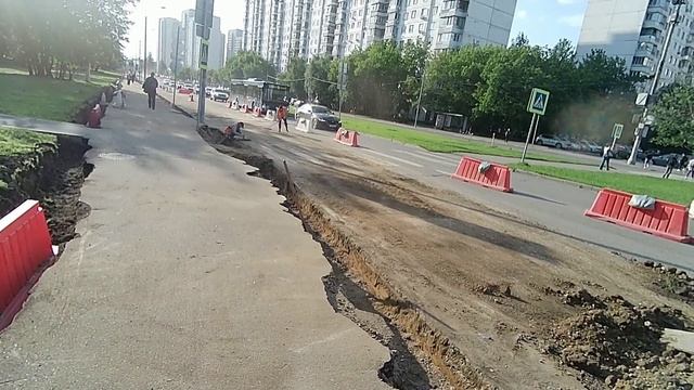 Бордюринг на Авиаторов