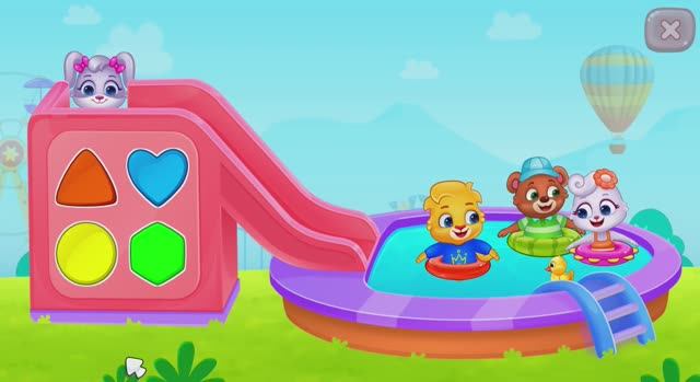 Изучаем с детьми фигурки и цвета.