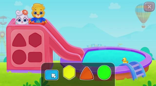 Изучаем с детьми фигурки и цвета.