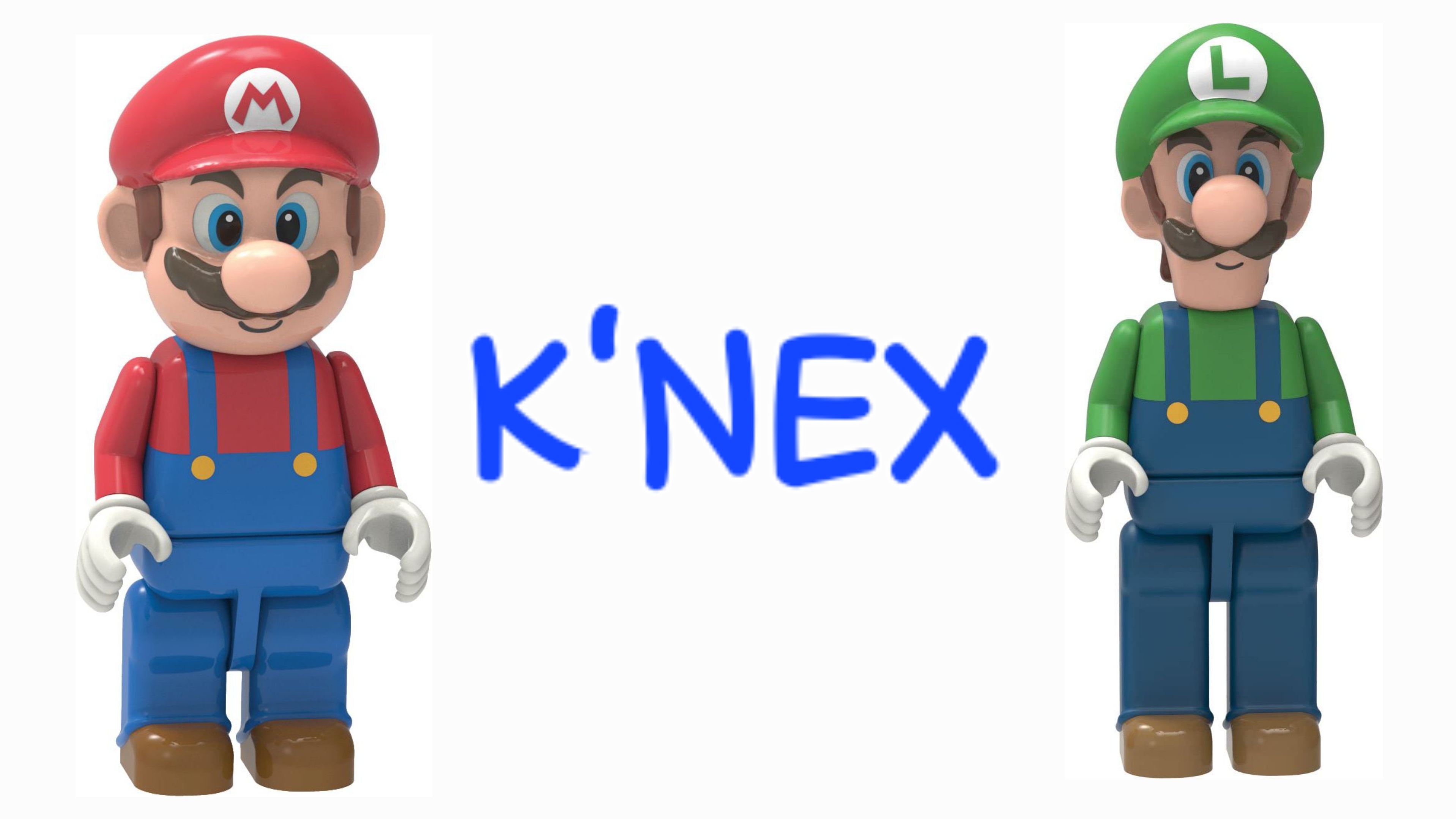 Новые Супербратья Марио K'nex! Lego фигурки.