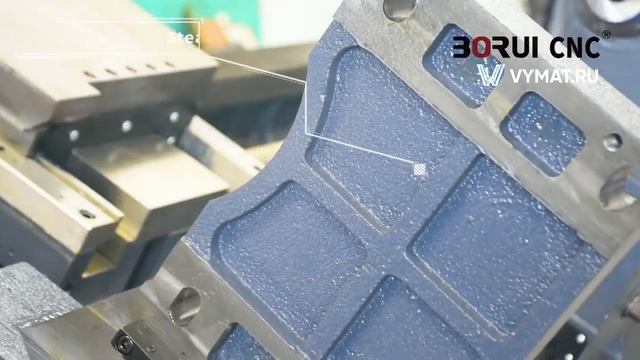 BR-25H-750 – современный токарный станок с наклонной станиной