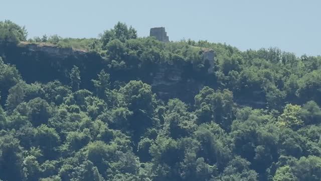 Вид на Мангуп с плато "Чардаклы-Баир" напротив - 5. Очень хорошо видны все мысы Мангупа со стороны