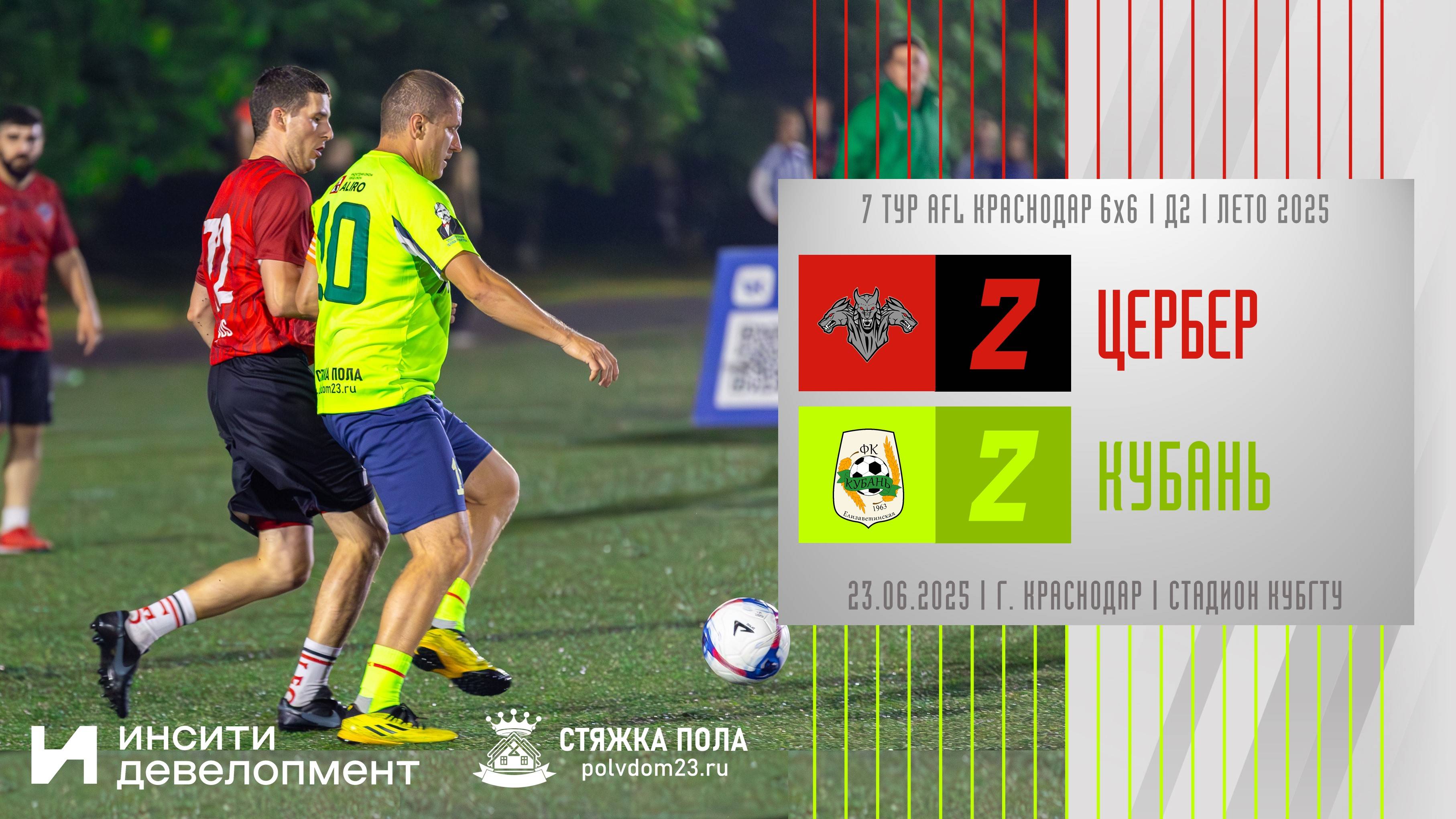 Цербер - Кубань | 23.06.2025