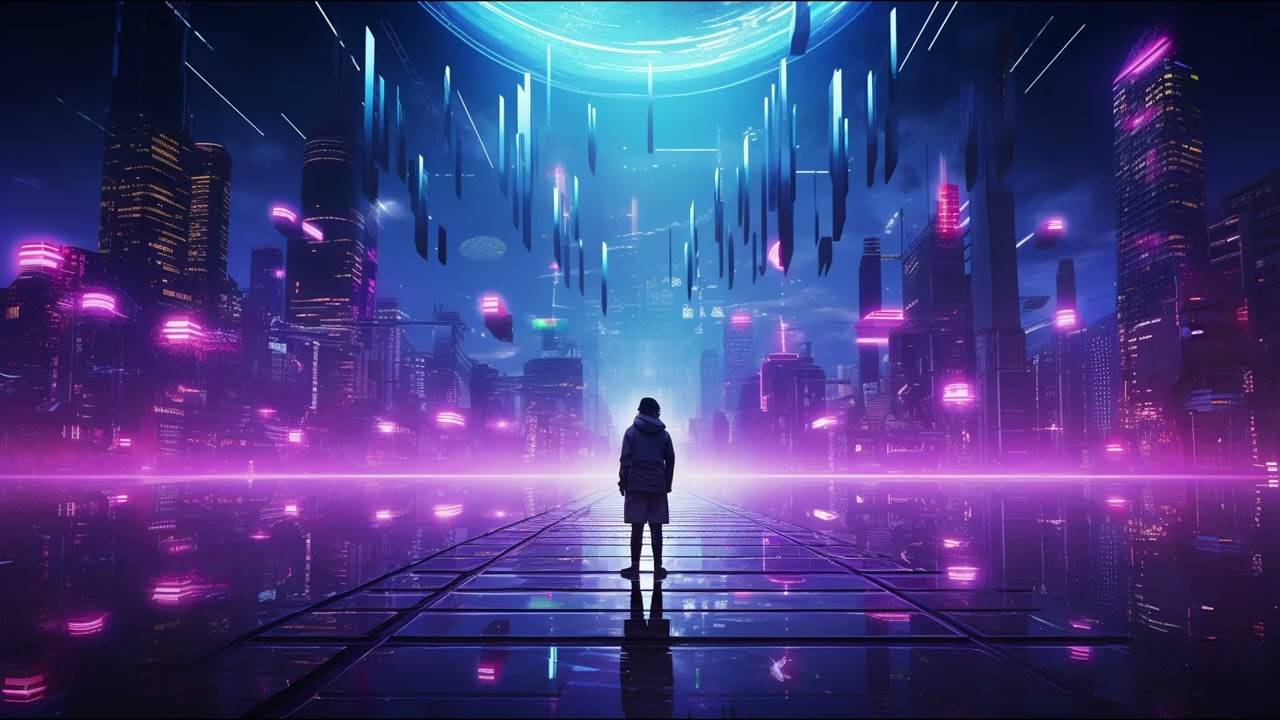 Forever in Blue - Synthwave - Copyright Free
