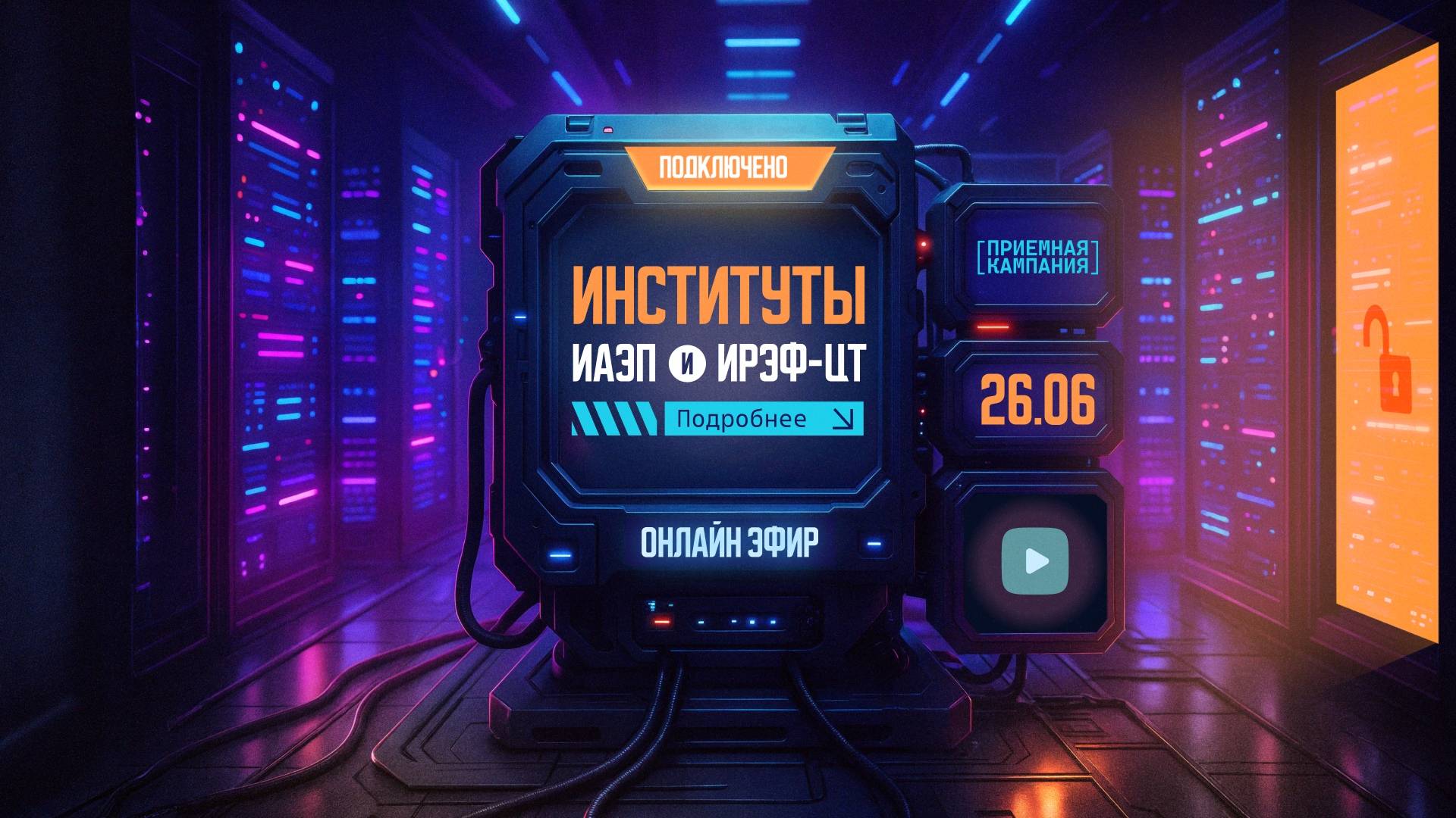 Институты ИАЭП и ИРЭФ-ЦТ