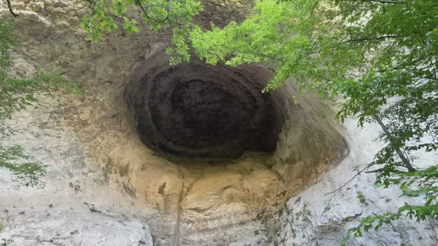 Пещера "Око дьявола", Крым. Или "пещера демонов" или официально "Дзива Коба" - 1