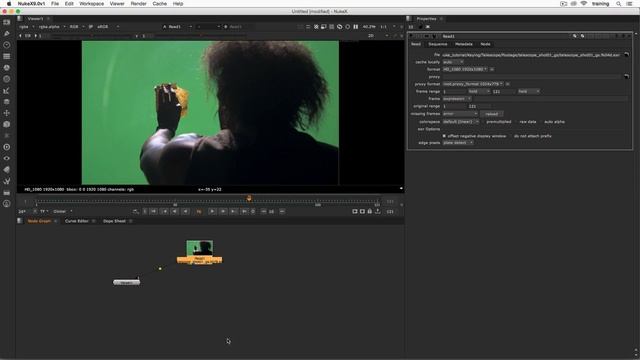 30 Advanced VFX Compositing with Nuke - Green Screen Keying_30