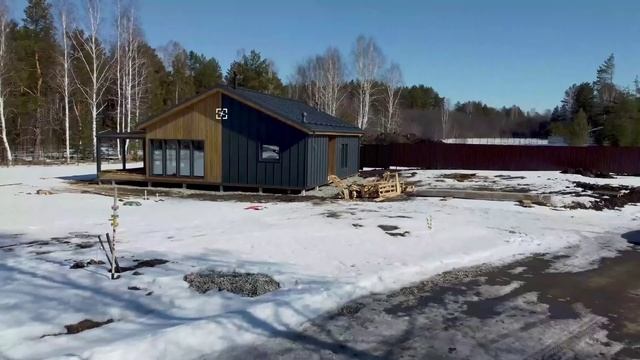Обзор prefab-дома площадью 130 м2