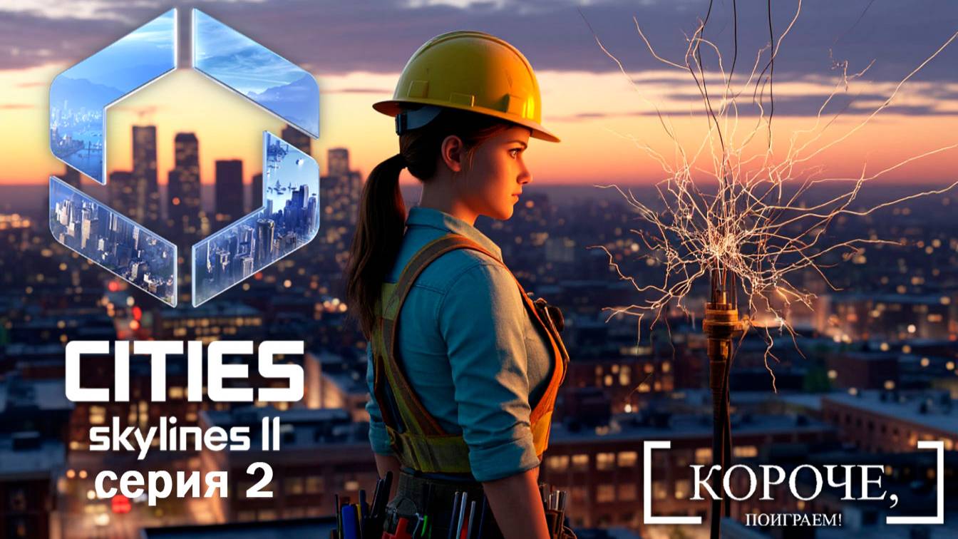 Электричество просело Cities Skyline II #2