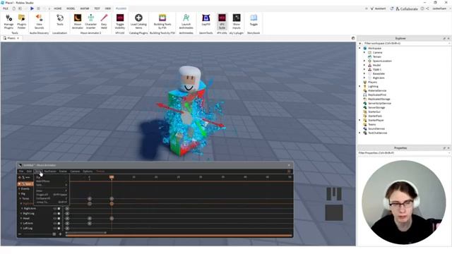Гайд по Moon Animator Создай крутые анимации в Roblox