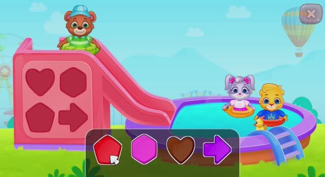 Изучаем с детьми фигурки и цвета.