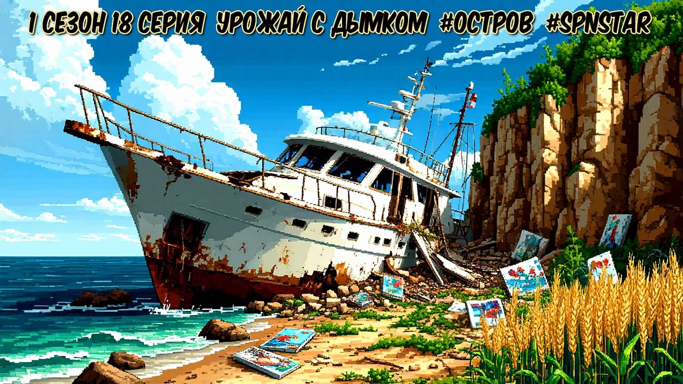1 сезон 18 серия УРОЖАЙ С ДЫМКОМ #ОСТРОВ #Сериал #SPNSTAR РЕАЛИСТИЧНЫЙ МАЙНКРАФТ Физик мод #Physics
