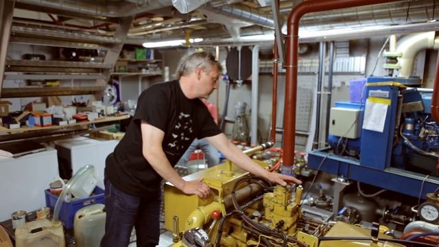 M/S Fladen - Engine room