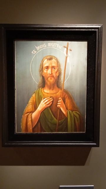 Святитель Иоанн Предтеча. Два образа.