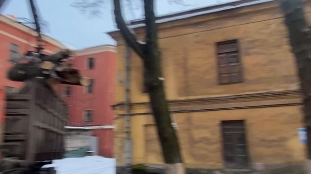 Уборка и вывоз древесины с территории музея