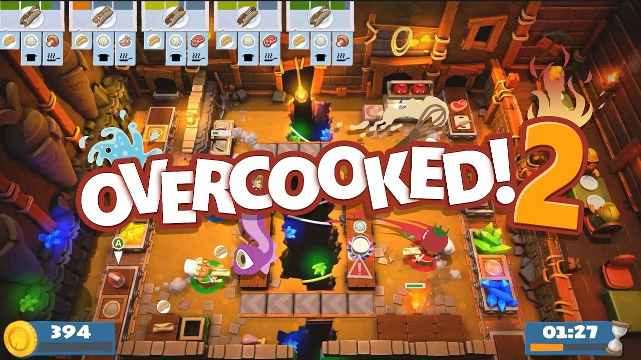 Overcooked 2 ● Прохождение ч.8 _ Белка, Monster и Перчик