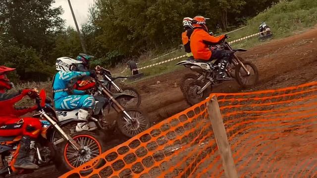 Мотобиатлон. Мини мотокросс Торжок с элементами стрельбы.