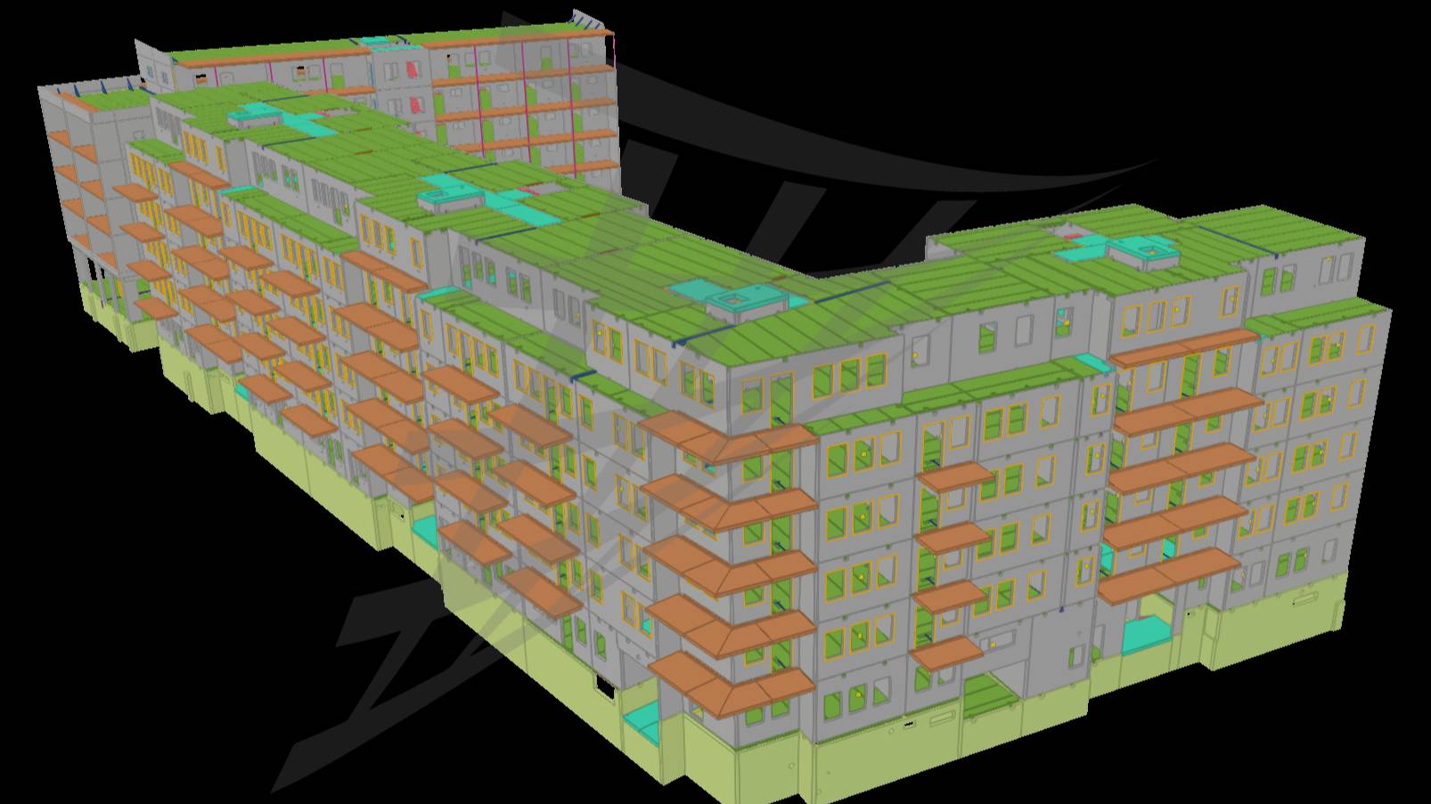 [Наши проекты] 045 Комфортная среда обитания из сборного железобетона