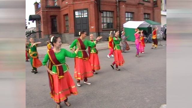 Демонстрация на улице Тарана | 4-й Международный Индо-Российский фестиваль | РУСАМРИТ