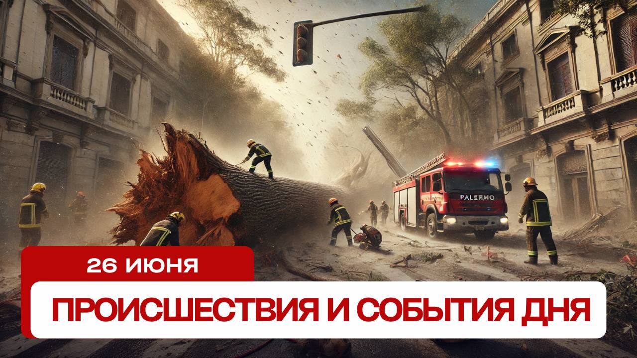 Катаклизмы за день 26.06.2025. Новости сегодня, ЧП и события дня!