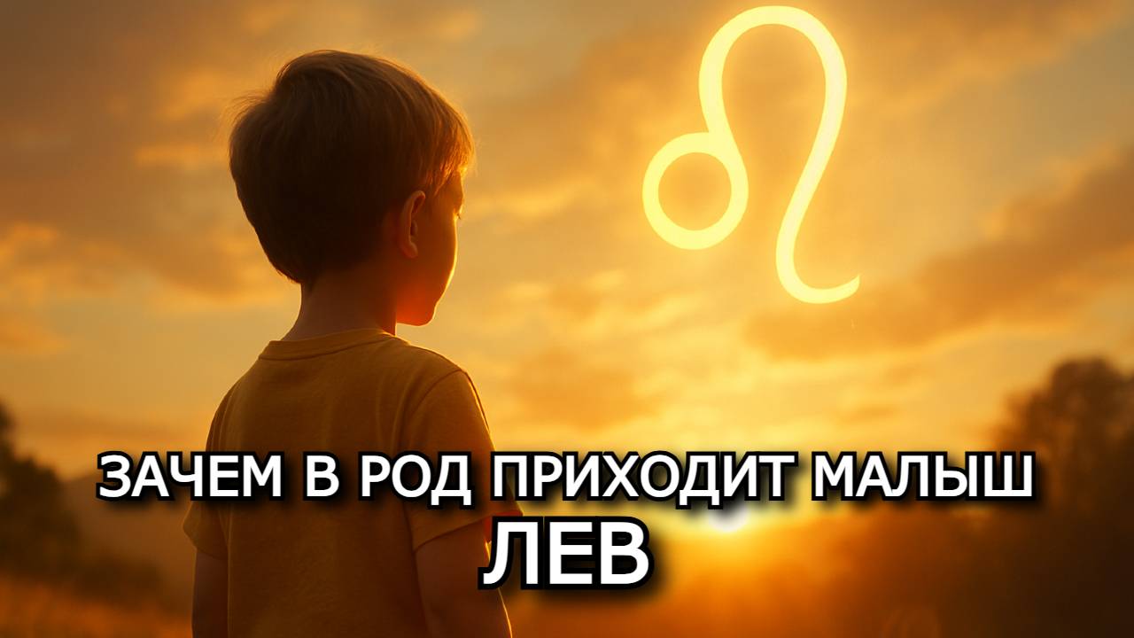 Ребёнок-Лев в семье — это не случайность! Узнай, зачем он пришёл в ваш род ♌