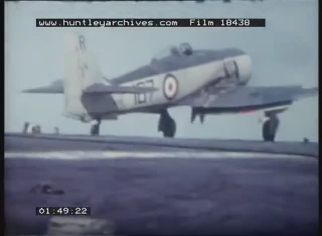 Sea Fury HMS Glory, 1950s