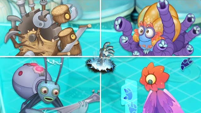 Островок Механики - Все Монстры, Песни и Анимации (My Singing Monsters, Мои Поющие Монстры)