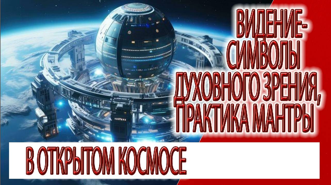 Видение - символы духовного зрения, практика мантры, полет через вселенную