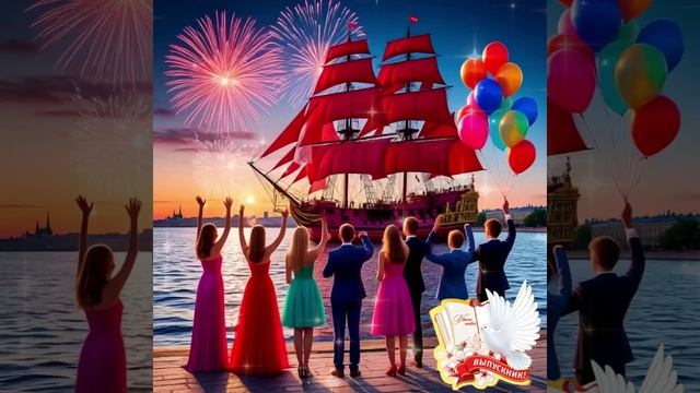 Удачи,Тебе, Выпускник! Белые ночи, Праздник Алые паруса