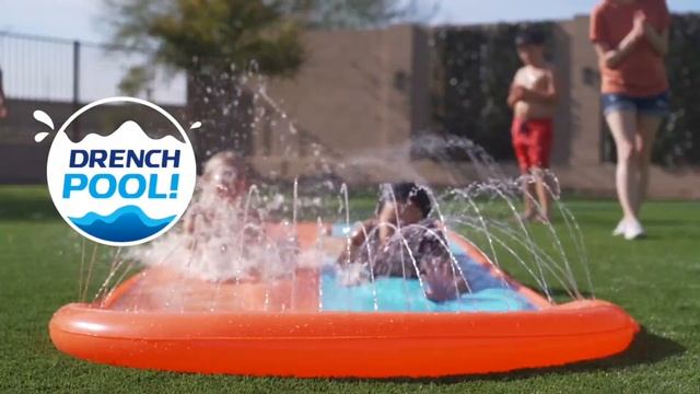 Водная горка с двумя дорожками H2OGO!® Double Water Slide 4,88 м